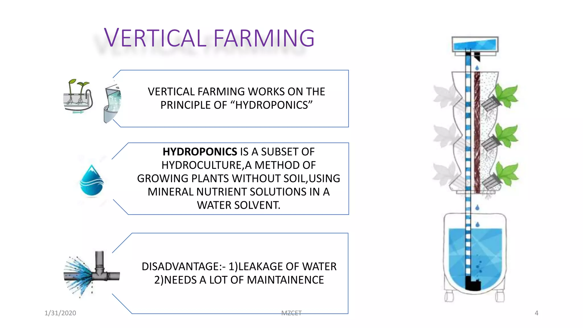 Iot based vertical farming | PPTX