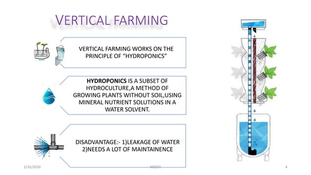 Iot based vertical farming | PPTX