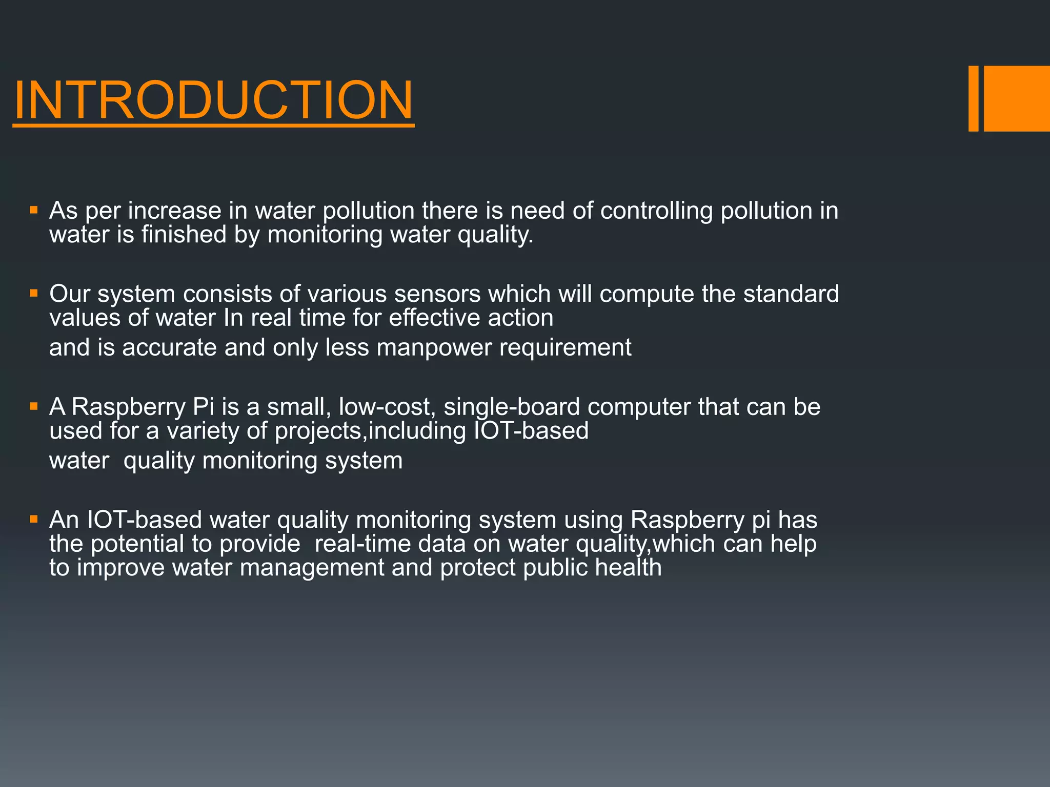 IOT BASED WATER QUALITY MONITORING SYSTEM USING RASPBERRY.pptx