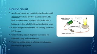 IOT Basic of Electronics sensors actuators | PPTX