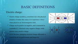 IOT Basic of Electronics sensors actuators | PPTX