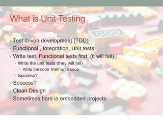 IoT Best Practices: Unit Testing | PPTX