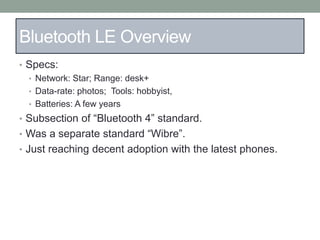 IoT Best Pratices Picking A Protocol | PPT
