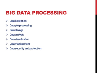 IoT and Big Data | PPT
