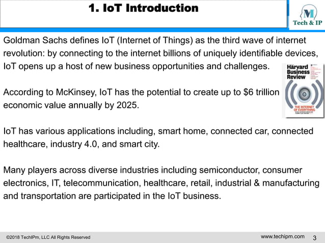 IoT + Big Data + AI Integration Strategy Insights from Patents | PPT