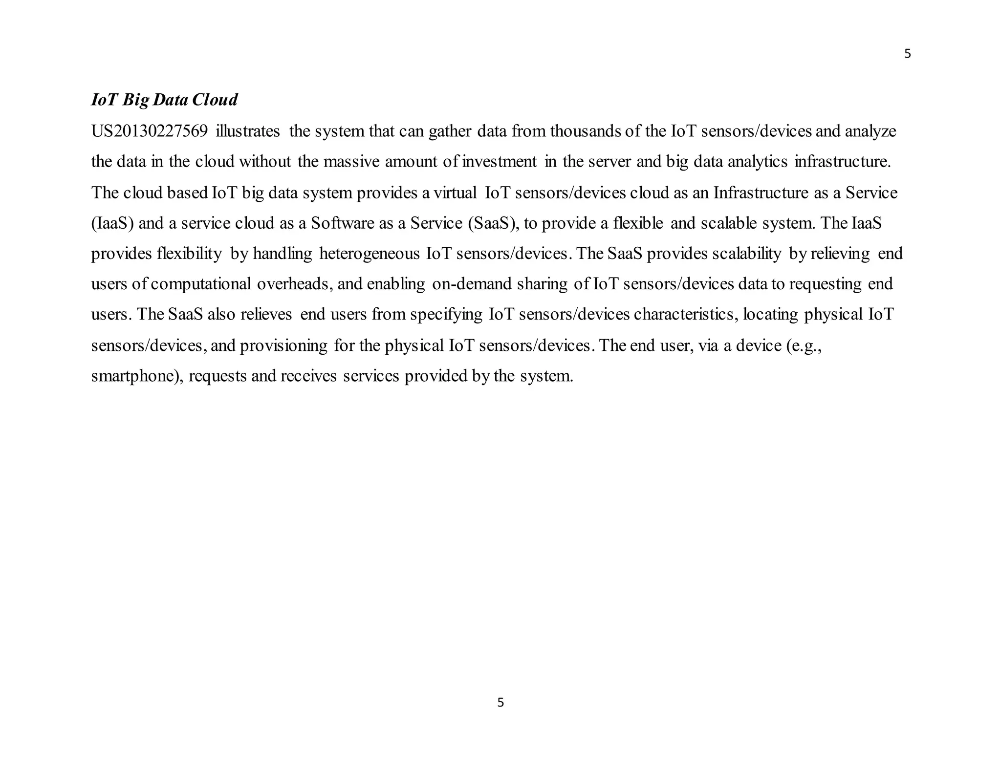Iot Big Data Cloud Ai Integration Insights From Patents Docx