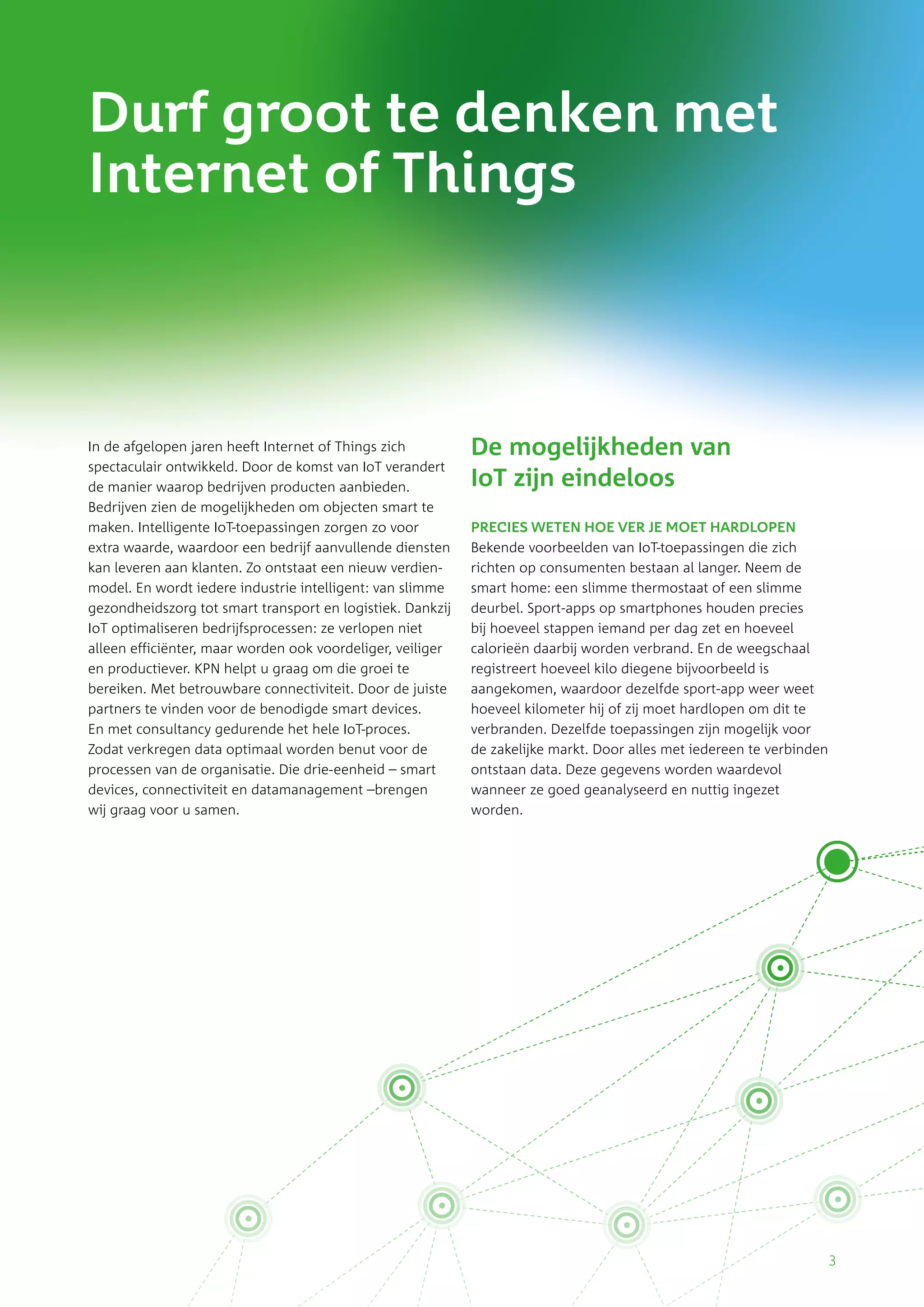 Durf groot te denken met Internet of things | PDF