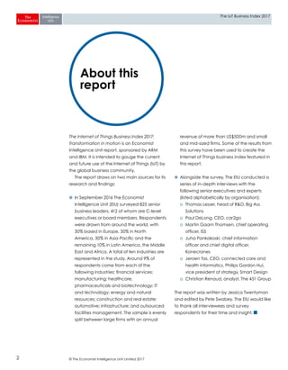 IBM Report: Iot business index 2017 | PDF