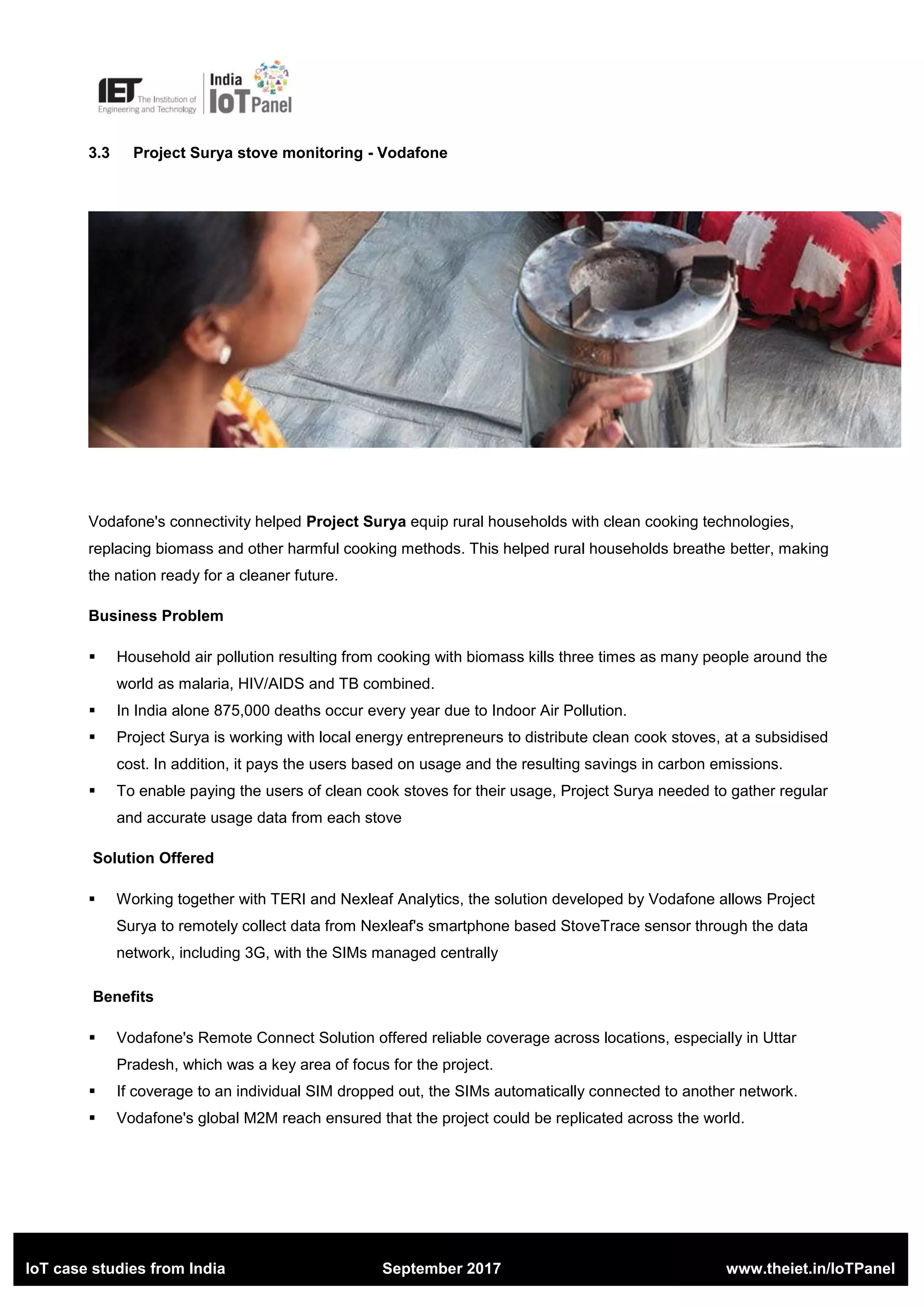 IoT case studies from india | PDF