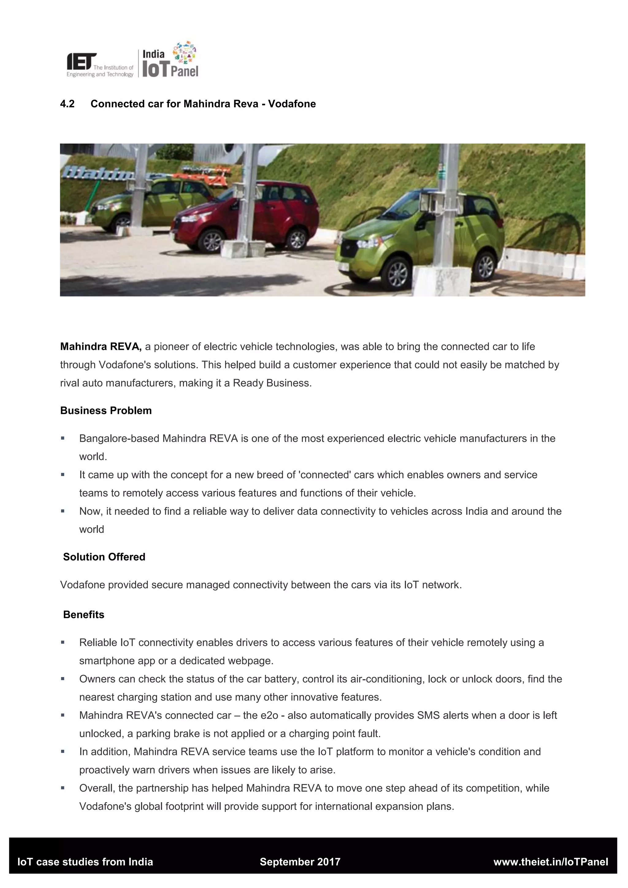 IoT case studies from india | PDF