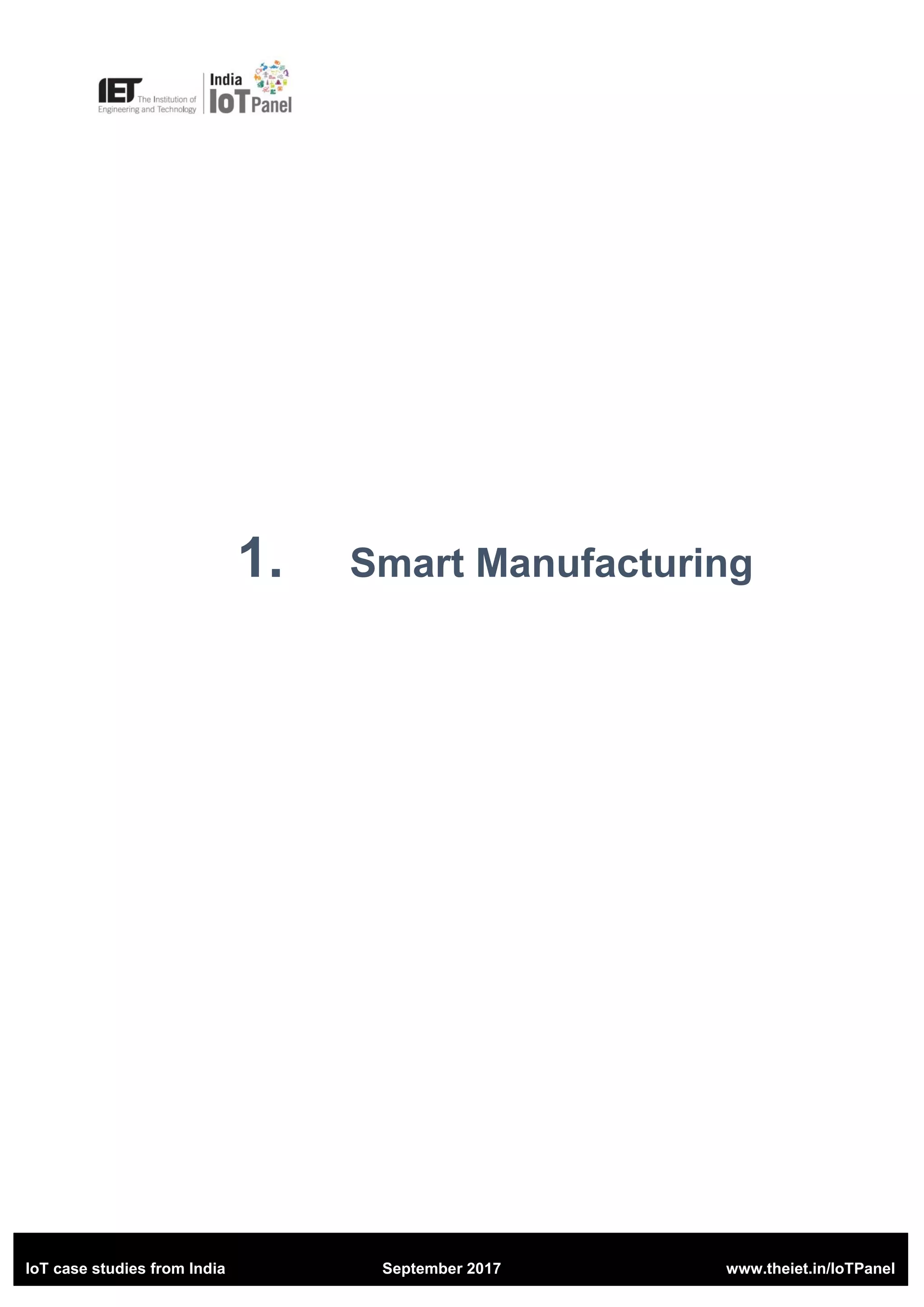 IoT case studies from india | PDF