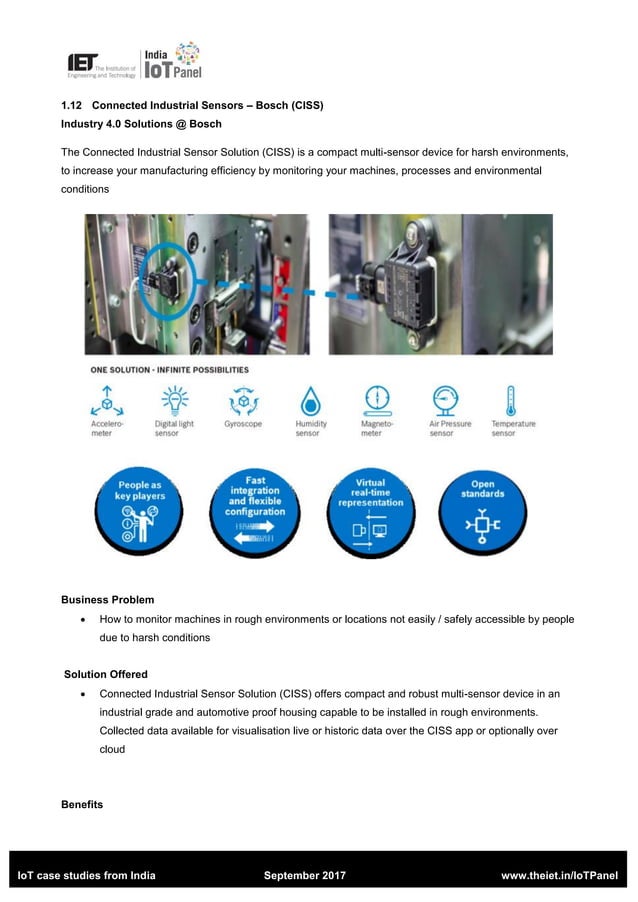 IoT case studies from india | PDF