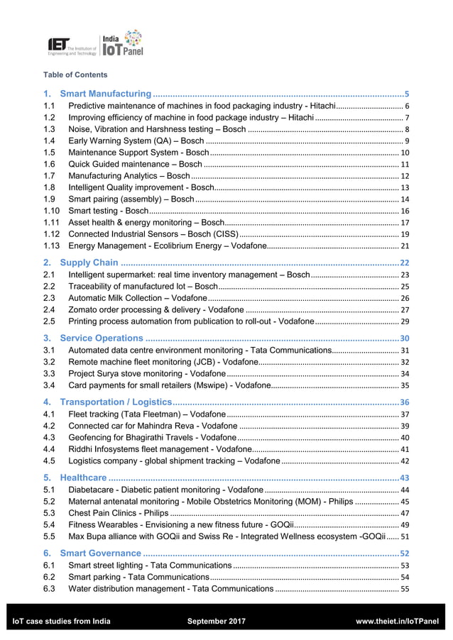 IoT case studies from india | PDF
