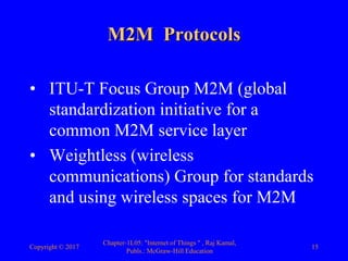 M2M to the IoT Each machine in embeds a smart device | PPT