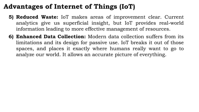 Fundamentals of Internet of Things (IoT) Part-2 | PPTX | Internet of Things | Internet