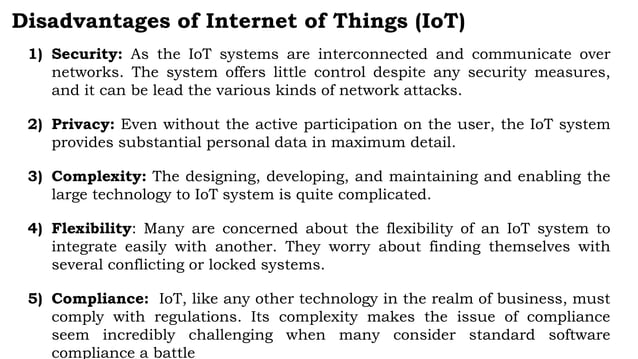 Fundamentals of Internet of Things (IoT) Part-2 | PPTX | Internet of ...