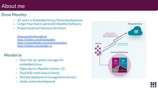 IoT: Contrasting Yocto/Buildroot to binary OSes | PPT