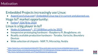 IoT: Contrasting Yocto/Buildroot to binary OSes | PPT