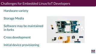 IoT: Contrasting Yocto/Buildroot to binary OSes | PPT
