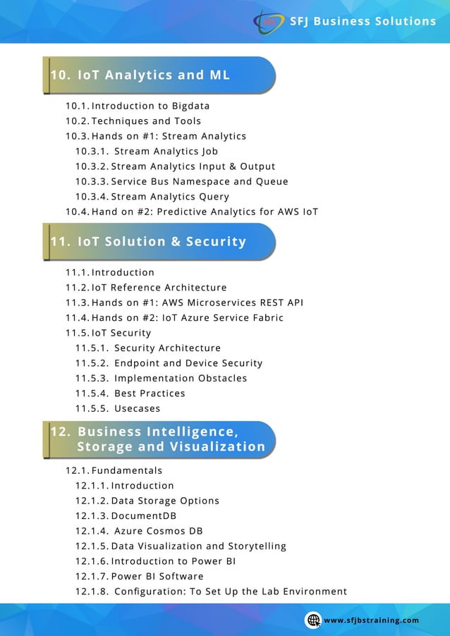 IoT Course Content | PDF