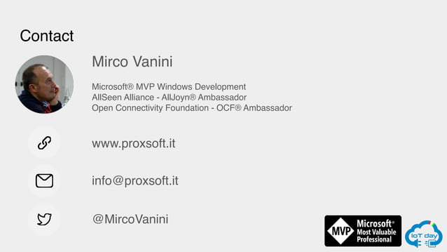 IoT Day - Introducing Azure Sphere | PPT