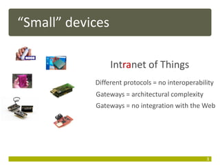 IoT Day 2013 - Madrid | PPT