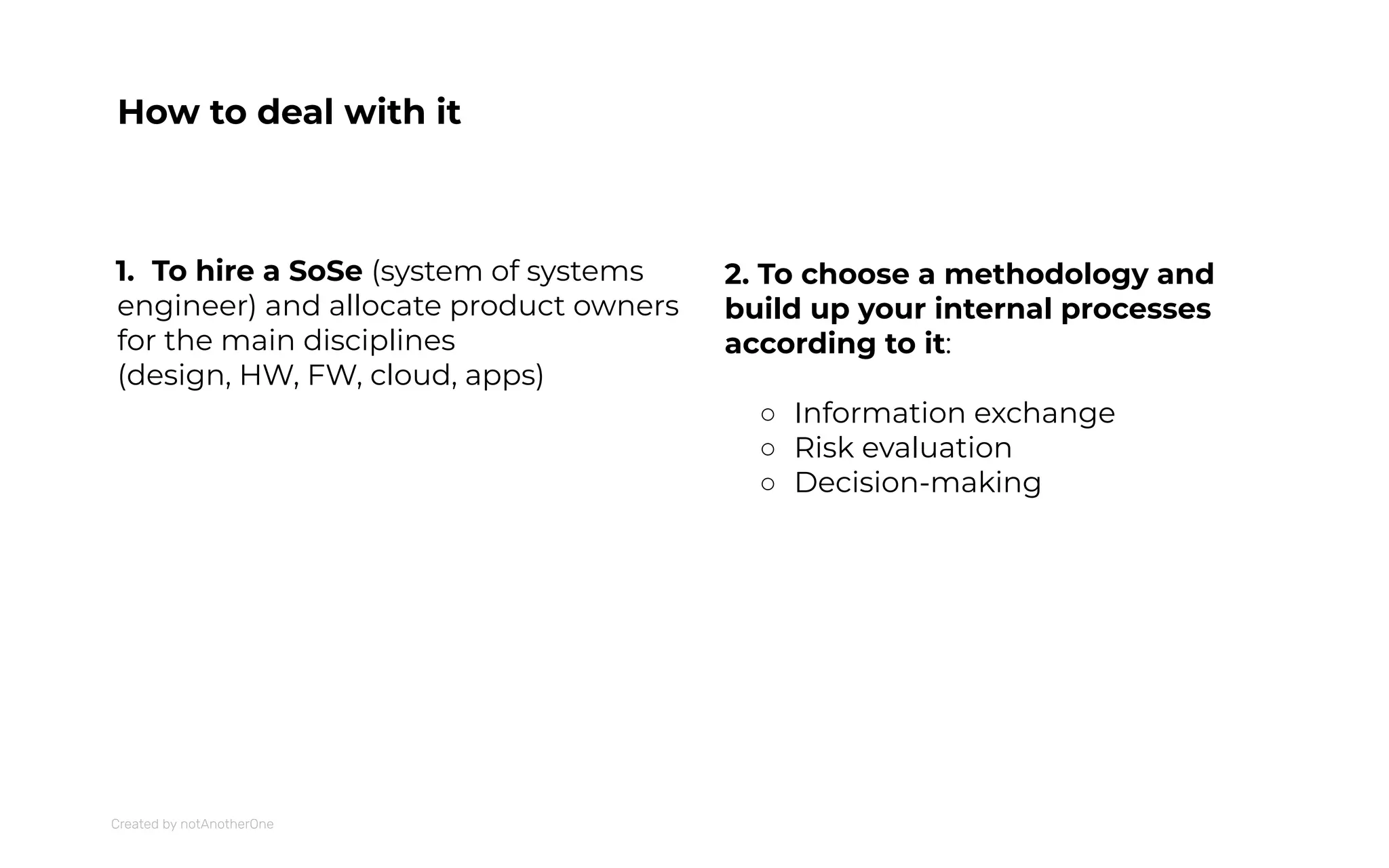 Decision Matrix for IoT Product Development | PDF