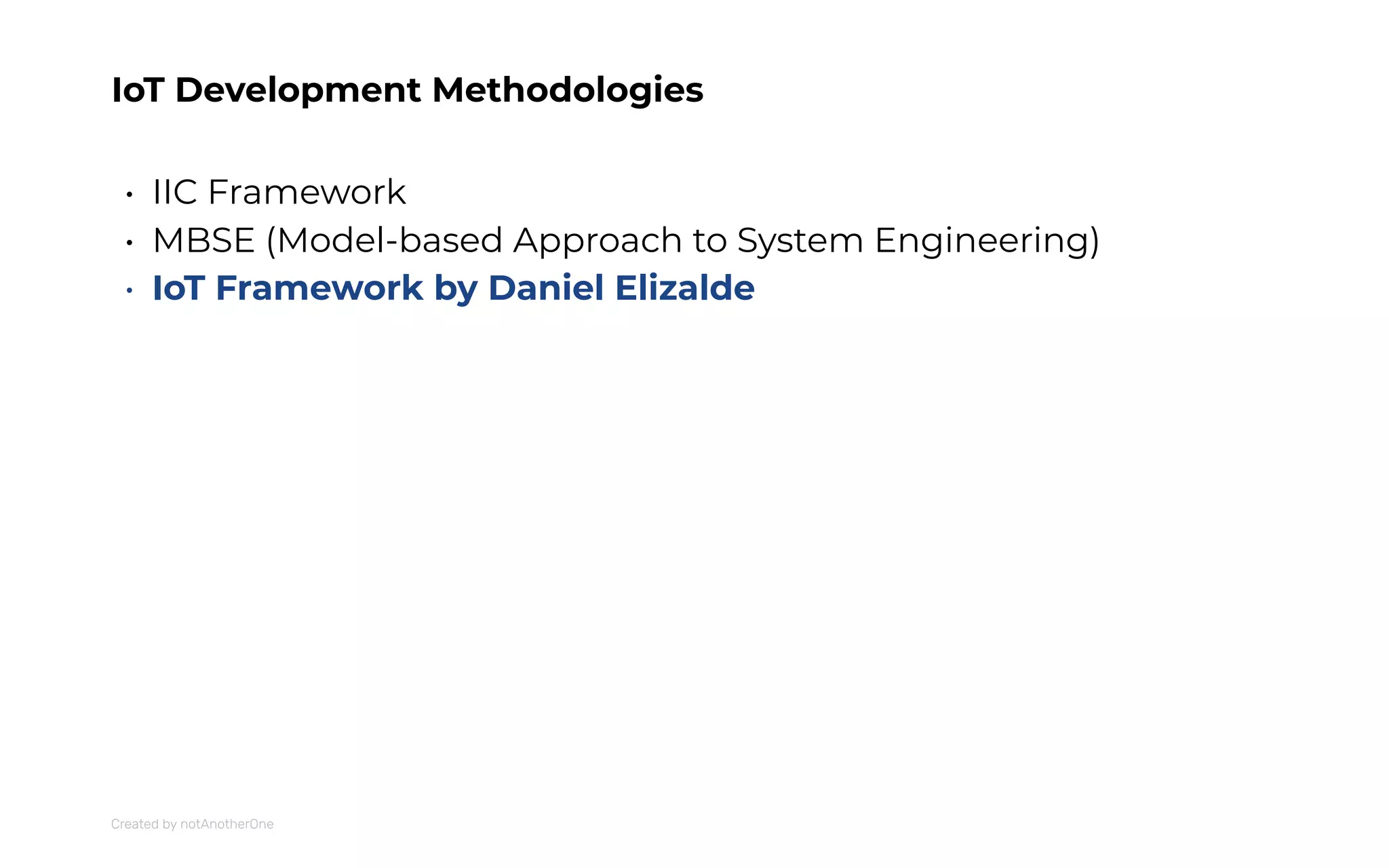 Decision Matrix for IoT Product Development | PPT