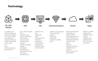 Decision Matrix for IoT Product Development | PDF