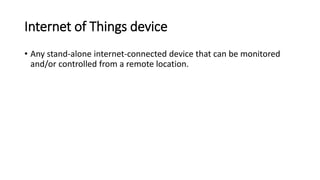 Internet of Things using Raspberry pi | PPTX | Internet of Things ...