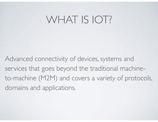 IoT Detroit Introduction by Itai Ben-Gal | PPT
