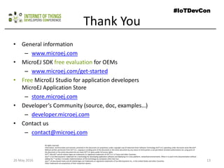 Why the Need for Special Operating Systems for IoT and Wearable Devices? | PDF