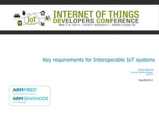 Key Open Standards for inter-operable IoT systems | PDF | Internet of Things | Internet