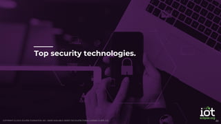 IoT Developer Survey 2019 Report | PDF