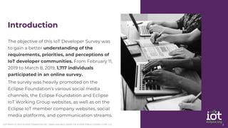 IoT Developer Survey 2019 Report | PDF