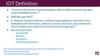 Iot development from prototype to production | PPT