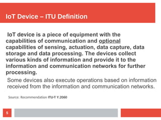 Components of IoT with their details and circuit | PDF
