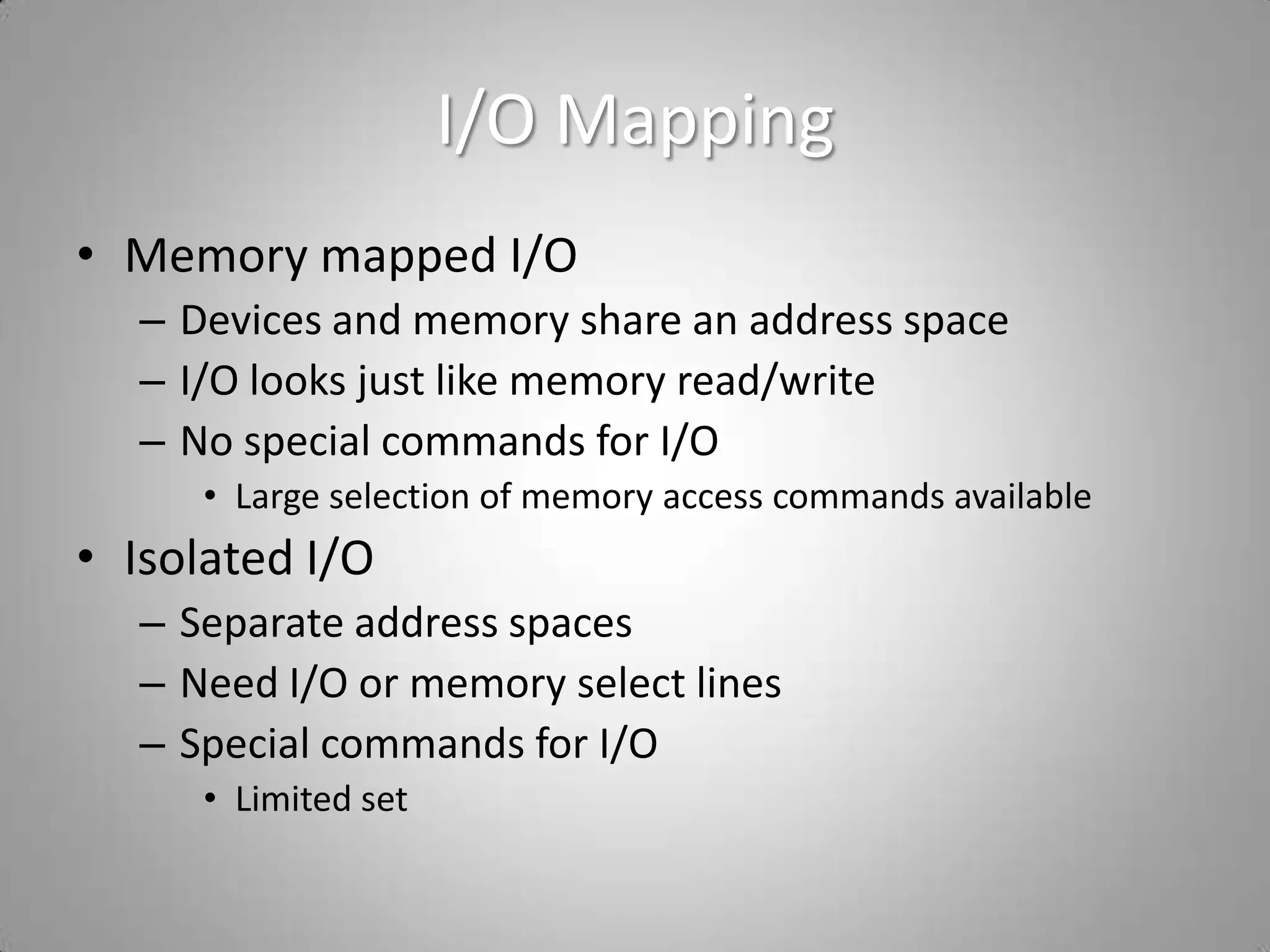 Io techniques & its types | PPTX