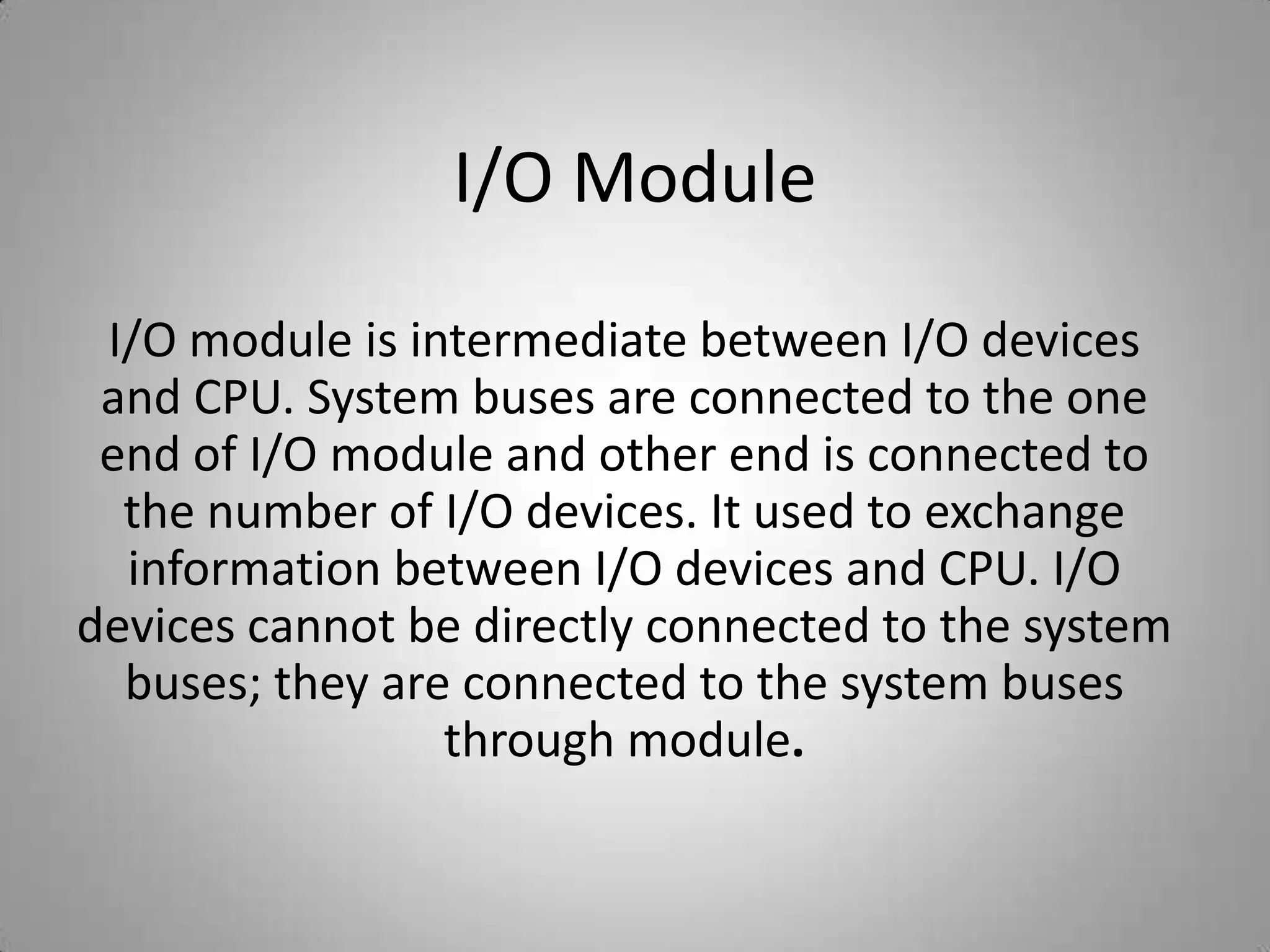 Io techniques & its types | PPTX