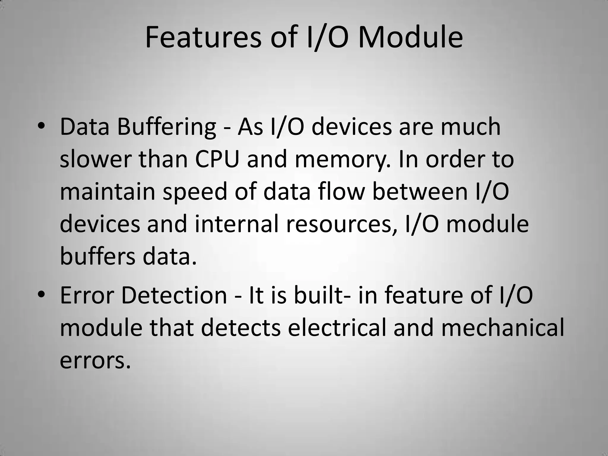 Io techniques & its types | PPTX