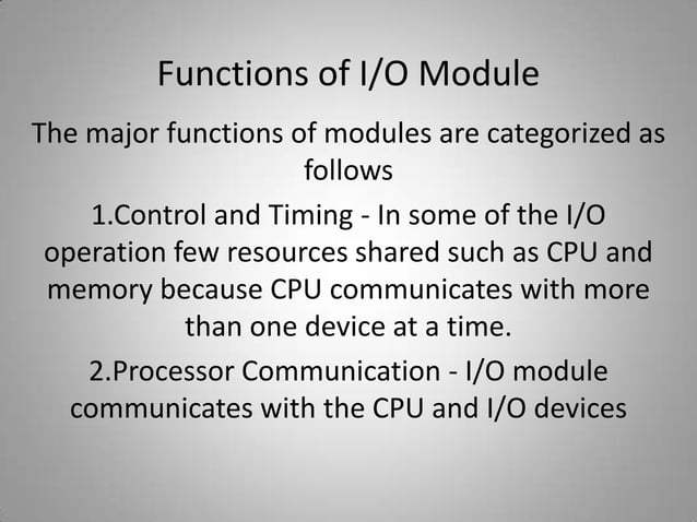 Io techniques & its types | PPTX