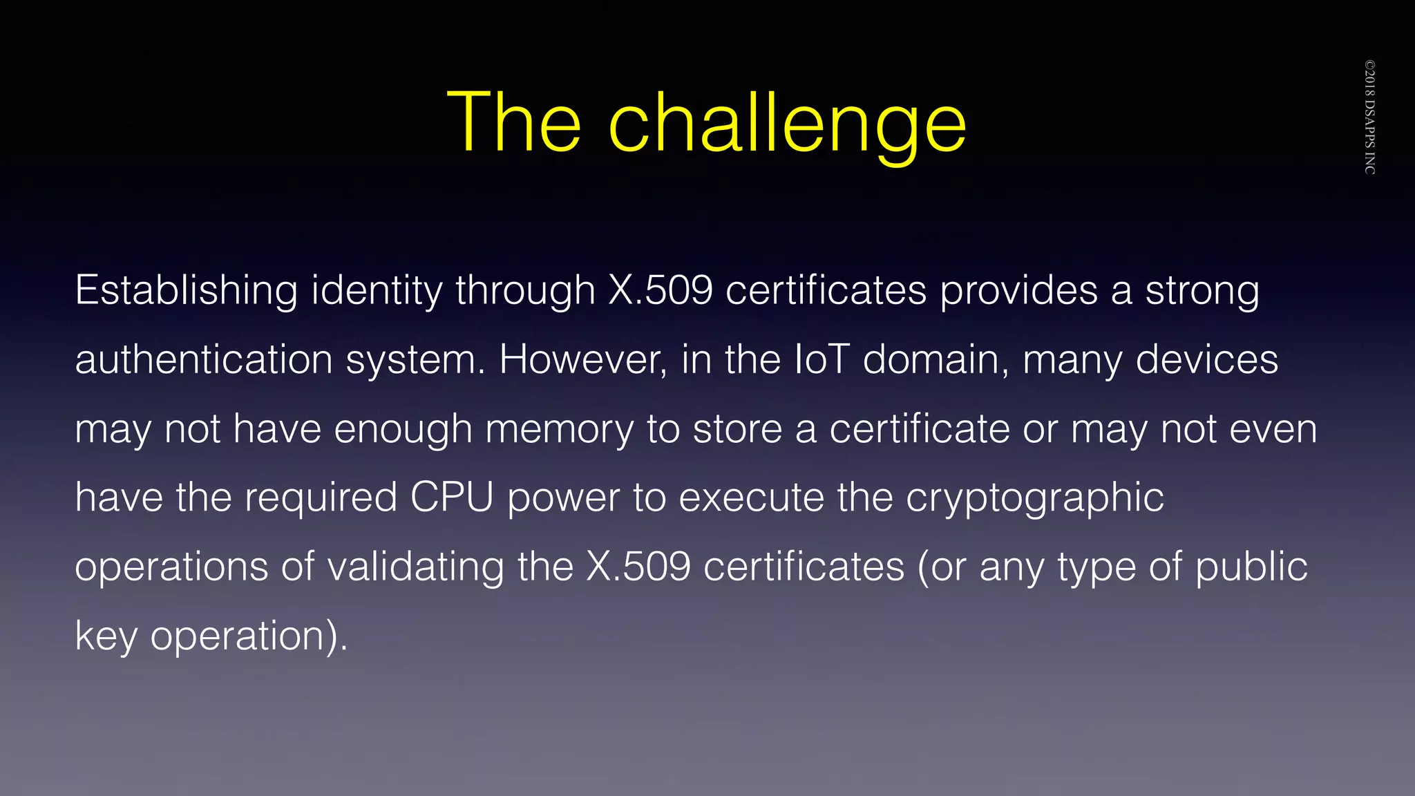 Blockchain and IAM for IOT Edge Authentication | PPT