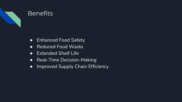 IoT Enabled Food Quality monitoring- ITM120.pptx | Internet of Things ...