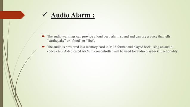 Iot Based Disaster Detection And Early Warning Device By Shweta Gaikwad Pptx Cloud Computing