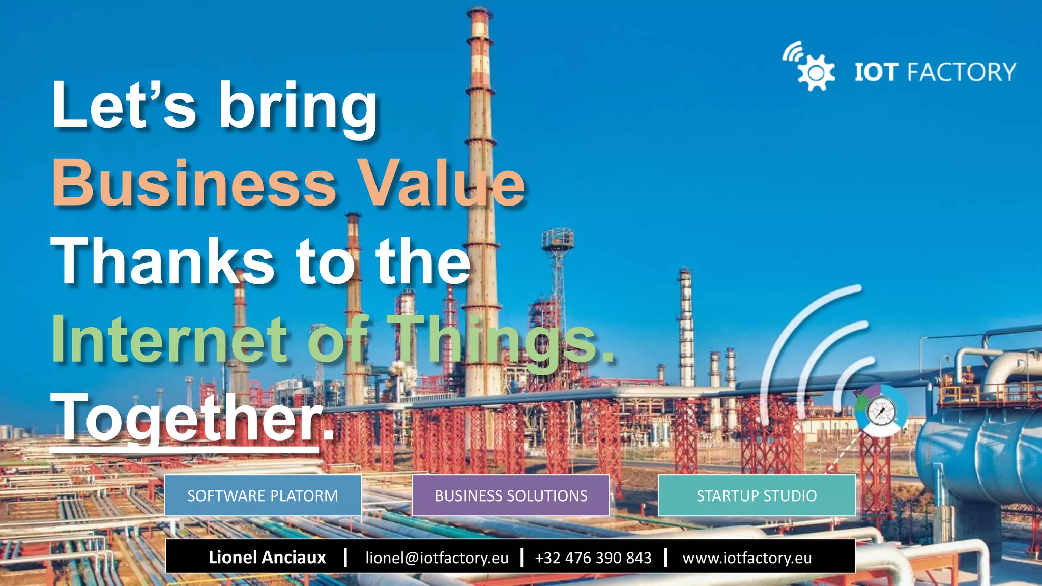 IOT Factory introduction | PPT