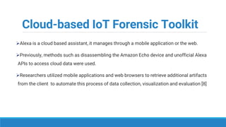IOT Forensic Challenges | PPT