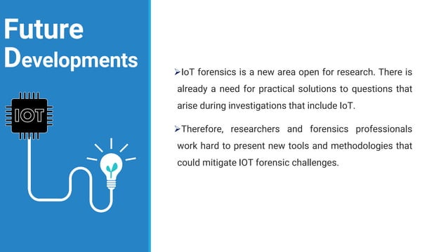 IOT Forensic Challenges | PPT