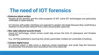 IOT Forensic Challenges | PPT
