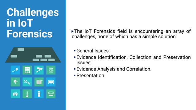 IOT Forensic Challenges | PPT