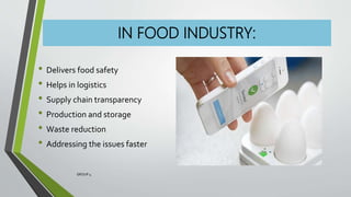 Iot for food business | PPTX